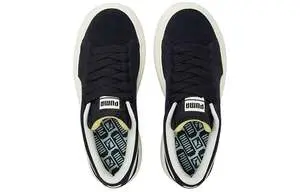 PUMA Suede Mayu Up Platform Sneakers - Black/white