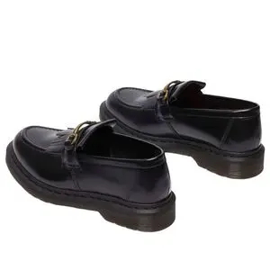 Dr. Martens Adrian Loafers With Horsebit Detailing - Black