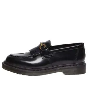 Dr. Martens Adrian Loafers With Horsebit Detailing - Black