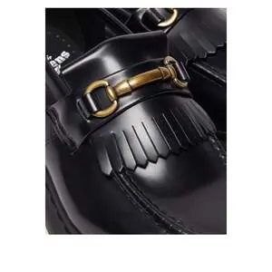 Dr. Martens Adrian Loafers With Horsebit Detailing - Black