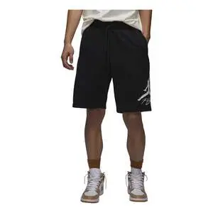 JORDAN Essentials Fleece Shorts - Black/white