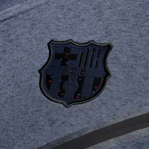 Nike F.c. Barcelona Tech Fleece Windrunner Jacket - Grey/blue