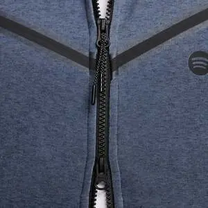 Nike F.c. Barcelona Tech Fleece Windrunner Jacket - Grey/blue
