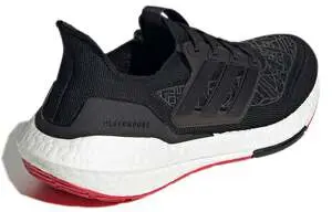 Adidas Ultraboost 21 Athletic Sneakers - Black/red