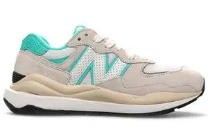 NEW BALANCE 57/40 "sea Salt Summer Jade" Low Top Sneakers - Khaki/green
