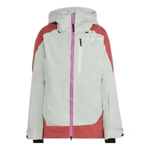 Adidas Myshelter Snow Insulated Jacket - White/pink