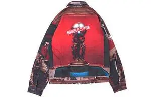 Supreme Fw17 X Scarface The World Is Yours Denim Jacket