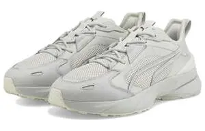 PUMA Pwrframe Op-1 Lth Athleisure Casual Sports Shoe - Gray