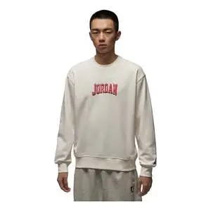 JORDAN Fleece Graphic Crewneck Sweatshirt - Sail