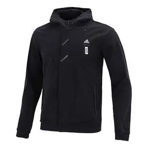 Adidas Printing Logo Sports Hooded Jacket - Default Color