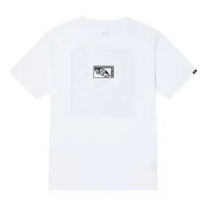 VANS Overstimulated Skate Graphic T-shirt 'white Black - White/black