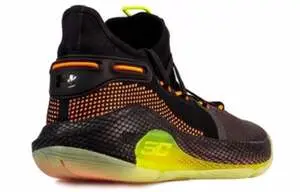 Under Armour Curry 6 "fox Theater" High Top Sneakers - Orange