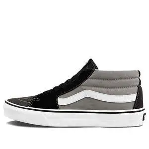 VANS Sk8-mid "off The Wall" Sneakers - Black/white/gray