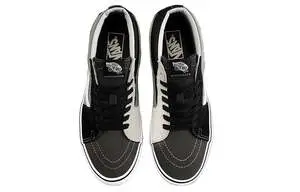 VANS Sk8-mid "off The Wall" Sneakers - Black/white/gray