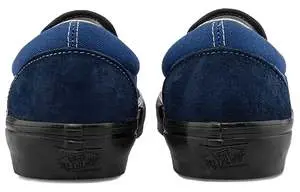 VANS Skate Slip-on Sneakers - Blue/black