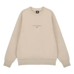 NEW BALANCE Solid Color Round Neck Sports Pullover