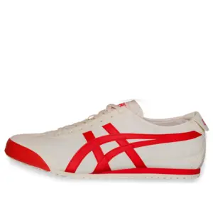 Onitsuka Tiger Onitsuka Tiger Mexico 66 Athletic Sneakers Cream White/red