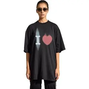 Balenciaga Large Fit 'i Love' T-shirt