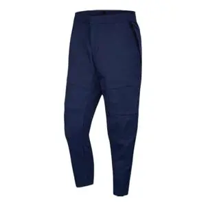 Nike Solid Color Button Straight Sports Trousers - Multi-color