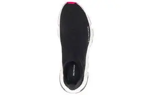 Balenciaga Speed Trainer Sock Sneakers - Black/pink