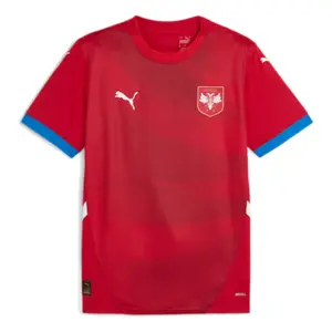 PUMA Serbia 24 Home Soccer Jersey - Red
