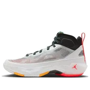 JORDAN 37 Low Pf - White/metallic Silver/green