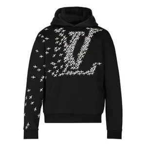 Louis Vuitton Drawstring Sweatshirts Hoodies For Men