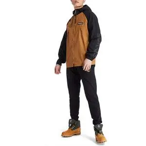 Timberland Windbreaker Jacket With Hood And Zip-up Closure