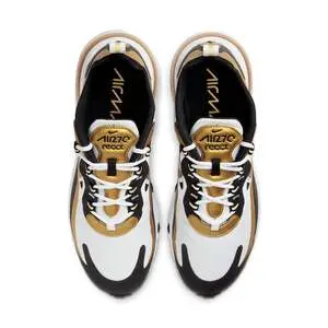 Nike Max 270 React "metallic Gold" Sneakers - Black/gold