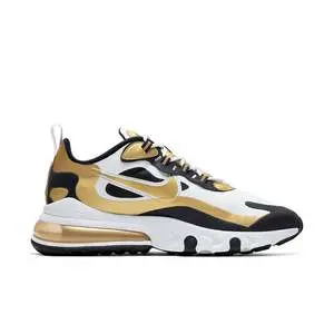 Nike Max 270 React "metallic Gold" Sneakers - Black/gold