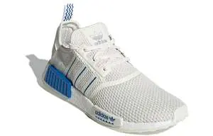 Adidas Nmd_r1 "white Blue Bird" Sneakers - White/blue