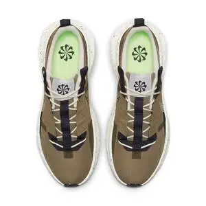 Nike Crater Impact Low Top Sneakers - White/green