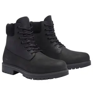 Timberland Premium 6 Inch Waterproof Lace-up Boots - Black