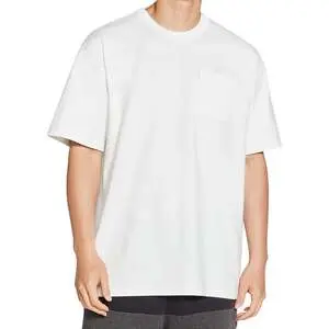 Nike Essential Pocket Embroidered Logo Short Sleeve Tee - White