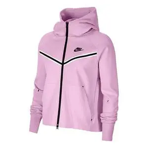 Nike Tech Fleece Full Zip Hoodie - Pink