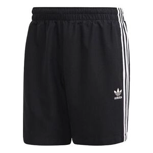 Adidas Originals Stripe Woven Sports Shorts - Black