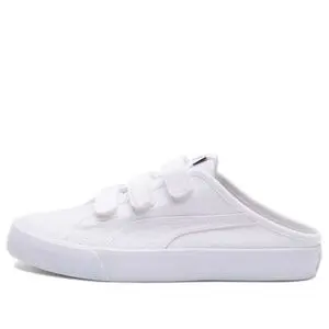 PUMA Bari Mule Sherpa Shoes - White