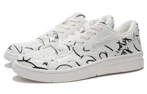 LI-NING 937 / Black Artistic Low Top Sneakers