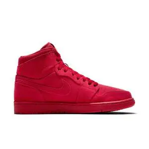 JORDAN 1 Retro High Suede Sneakers - Red