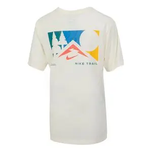 Nike As U Nk Df Tee Db Trail Ssnl Cashmere - Creamy