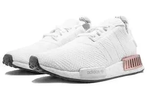 Adidas Nmd_r1 "metallic Plugs" Sneakers - Ftwwht/ftwwht/cblack