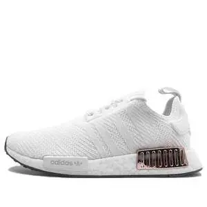 Adidas Nmd_r1 "metallic Plugs" Sneakers - Ftwwht/ftwwht/cblack