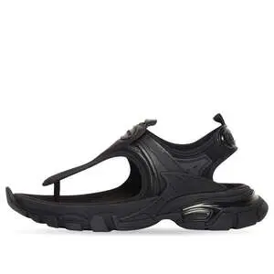 Balenciaga Track Sandals - Black