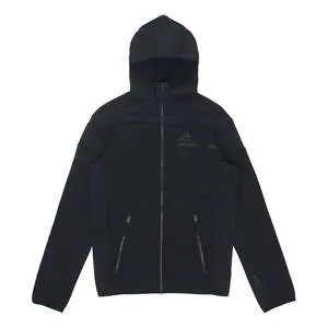 Adidas Zip-up Hooded Jacket - Black
