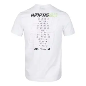 Adidas Sports Training Casual Round Neck Short Sleeve - White