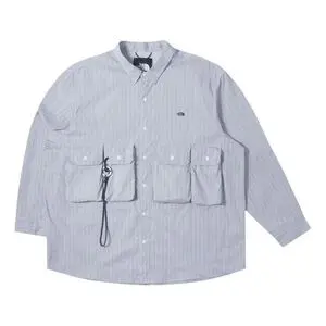 The North Face Long Sleeve Stripe Shirt - Teal