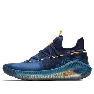 Under Armour Curry 6 "underrated" Basketball Sneakers - Blue