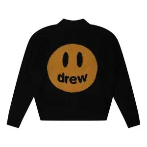 Drew House Mascot Funnel Neck Sweater - Black