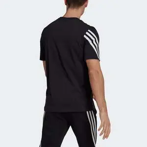 Adidas M 3s Tape Tee Printing Sports Short Sleeve