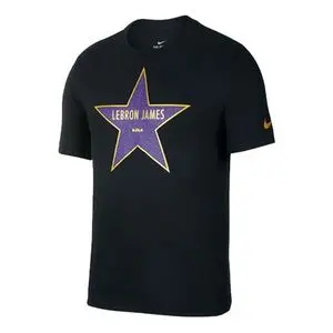 Nike Dri-fit Lebron James Graphic T-shirt - Black